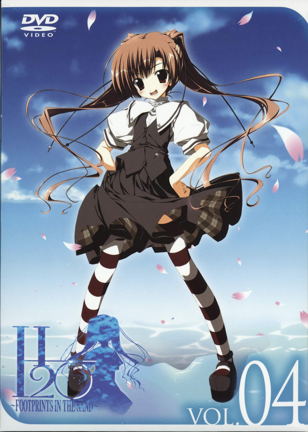 kagome h2o ~footprints in the sand~ tabata yui disc cover seifuku thighhighs screening | #60764 ...